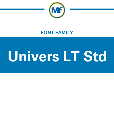 Download Univers LT Std Fonts | MaisFontes