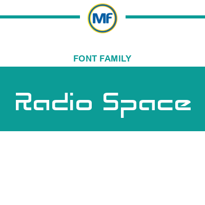 Radio Space Font Family: Download Free | MaisFontes