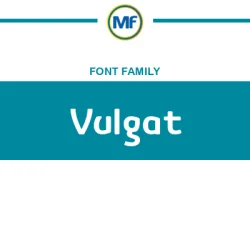 Vulgat Bold: Free Font Download | MaisFontes