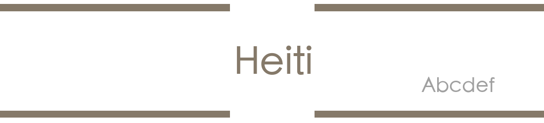 Heiti SC Medium：免费字体下载 | MaisFontes