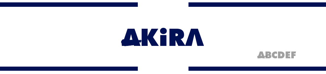 Akira Expanded Super Bold Font: Free Download | MaisFontes