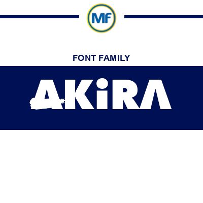 Download Akira Fonts | MaisFontes