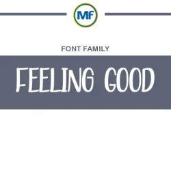 Feeling Good: Free Font Download | MaisFontes
