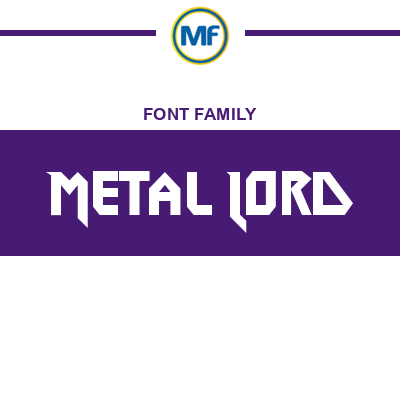 Download Metal Lord Fonts | MaisFontes