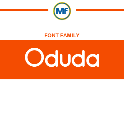 Oduda Font Family: Free Download | MaisFontes