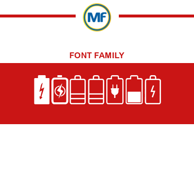 Download Battery Fonts | MaisFontes