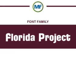 Florida Project Phase One: Free Font Download | MaisFontes