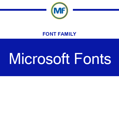 Download Microsoft Fonts | MaisFontes