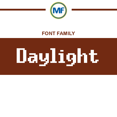 FFF Daylight Font Family: Download Free | MaisFontes