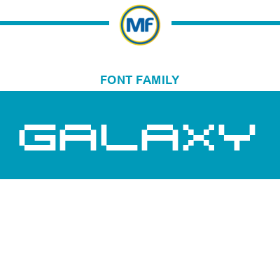 Galaxy Font Family: Free Download | MaisFontes