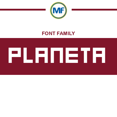 Planeta Font Family: Download Free | MaisFontes