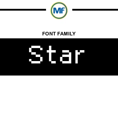 FFF Star Font Family: Download Free | MaisFontes