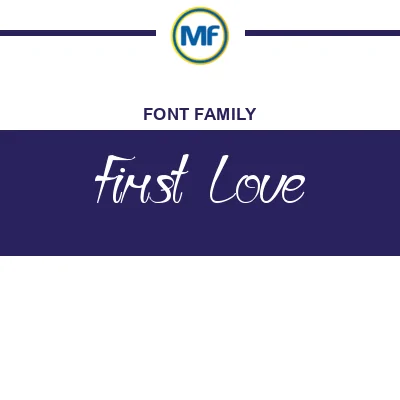 First Love Font Family: Download Free | MaisFontes