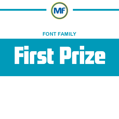 First Prize Font Family: Free Download | MaisFontes