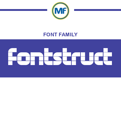 Fontstruct Font Family: Download Free | MaisFontes