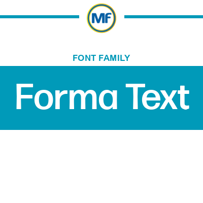 Forma Text Font Family: Download Free | MaisFontes