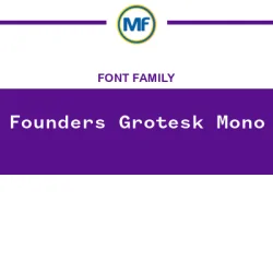 Founders Grotesk Mono: Free Font Download | MaisFontes