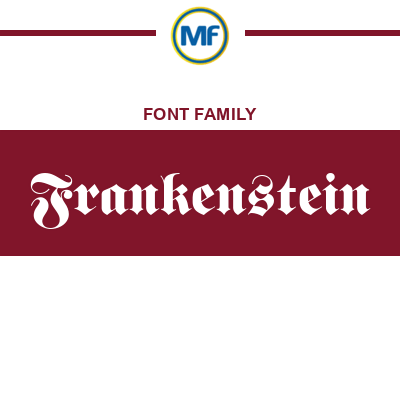 Frankenstein Font Family: Download Free | MaisFontes