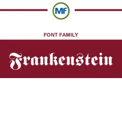 Frankenstein: Free Font Download | MaisFontes