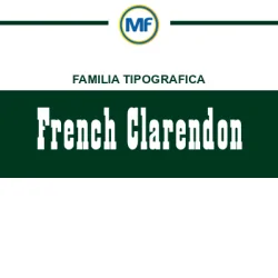 French Clarendon Bold: Descargar Fuente Gratis | MaisFontes