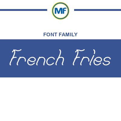 French Fries Font Family: Download Free | MaisFontes