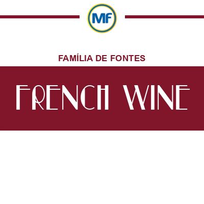 French Wine Família de Fontes: Baixe Grátis | MaisFontes