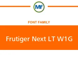 Frutiger Next LT W1G Regular Font: Free Download | MaisFontes