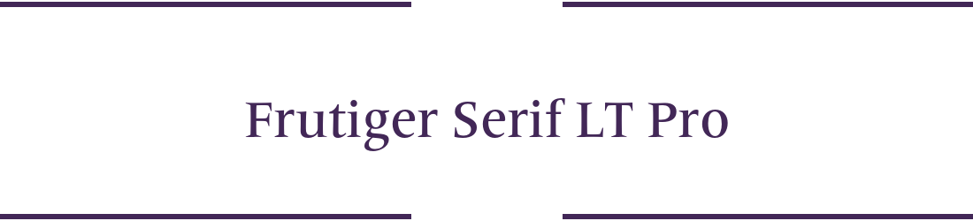 Frutiger Serif LT Pro: Download Free Font | MaisFontes