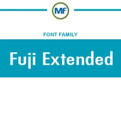 Fuji Extended Bold: Free Font Download | MaisFontes
