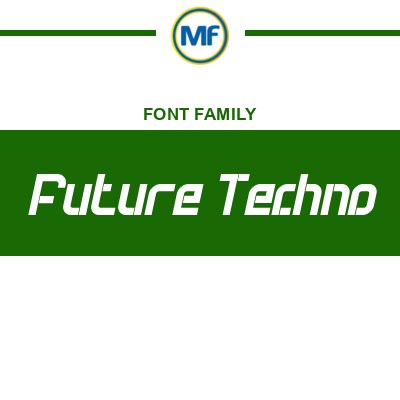 Future Techno Font Family: Download Free | MaisFontes