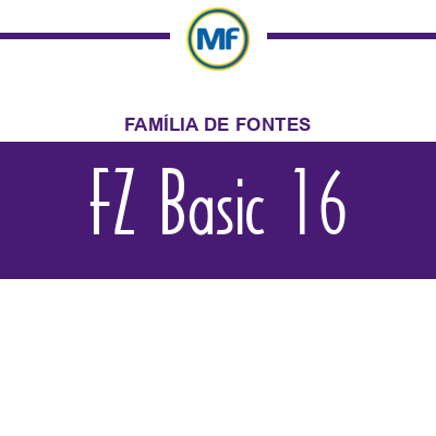 FZ Basic 16 Família de Fontes: Baixe Grátis | MaisFontes