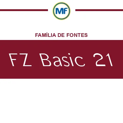 FZ Basic 21 Família de Fontes: Baixe Grátis | MaisFontes
