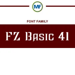 FZ BASIC 41 Hollow Expanded: Free Font Download | MaisFontes