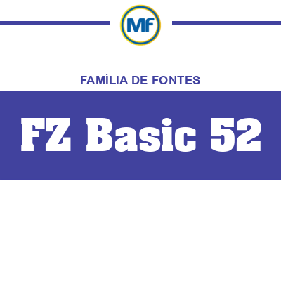 FZ Basic 52 Família de Fontes: Baixe Grátis | MaisFontes