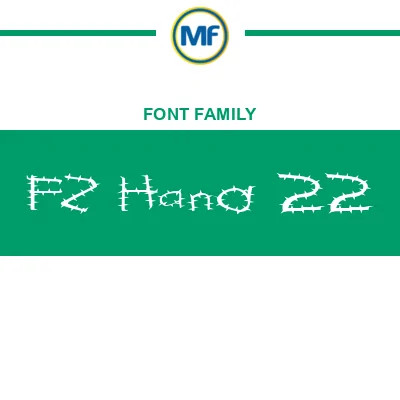 FZ Hand 22 Font Family: Download Free | MaisFontes