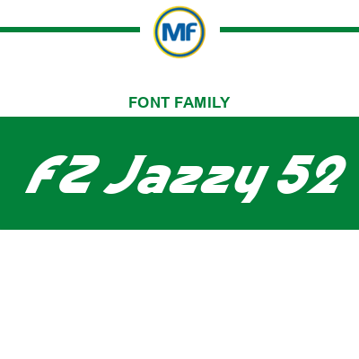 FZ Jazzy 52 Font Family: Download Free | MaisFontes