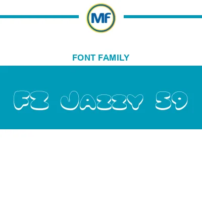 FZ Jazzy 59 Font Family: Download Free | MaisFontes