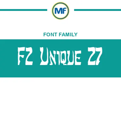 FZ Unique 27 Font Family: Download Free | MaisFontes