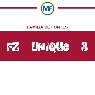 FZ Unique 3 Família de Fontes: Baixe Grátis | MaisFontes