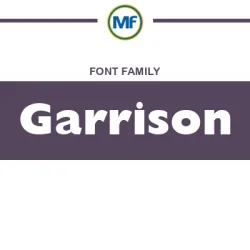 Garrison Font: Free Download | MaisFontes