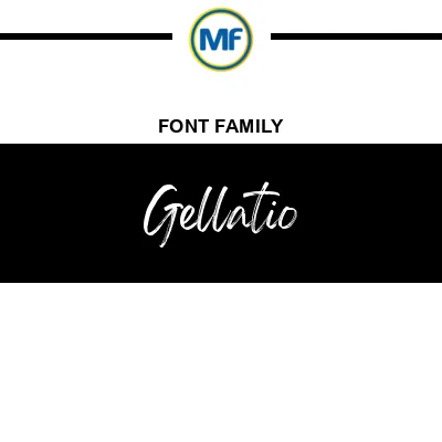 Gellatio Font Family: Download Free | MaisFontes