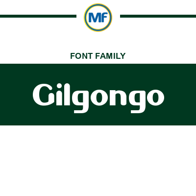 Gilgongo Font Family: Download Free | MaisFontes