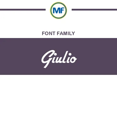 Giulio Font Family: Free Download | MaisFontes