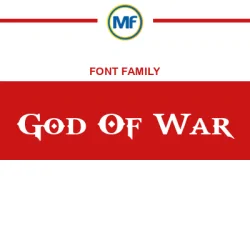 God Of War Font: Free Download | MaisFontes