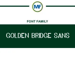 Golden Bridge Sans Outline: Free Font Download | MaisFontes