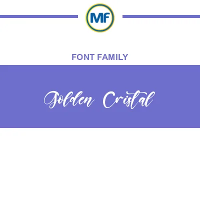 Golden Cristal Font Family: Download Free | MaisFontes