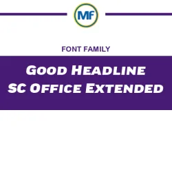 Good Headline SC Office Extended Ultra: Free Font Download | MaisFontes
