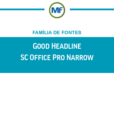Good Headline SC Office Pro Narrow Família de Fontes: Baixe Grátis ...