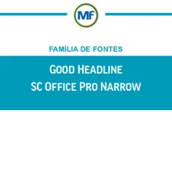 Good Headline SC Office Pro Narrow Ultra: Baixar Fonte Grátis | MaisFontes