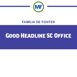 Good Headline SC Office Bold: Baixar Fonte Grátis | MaisFontes